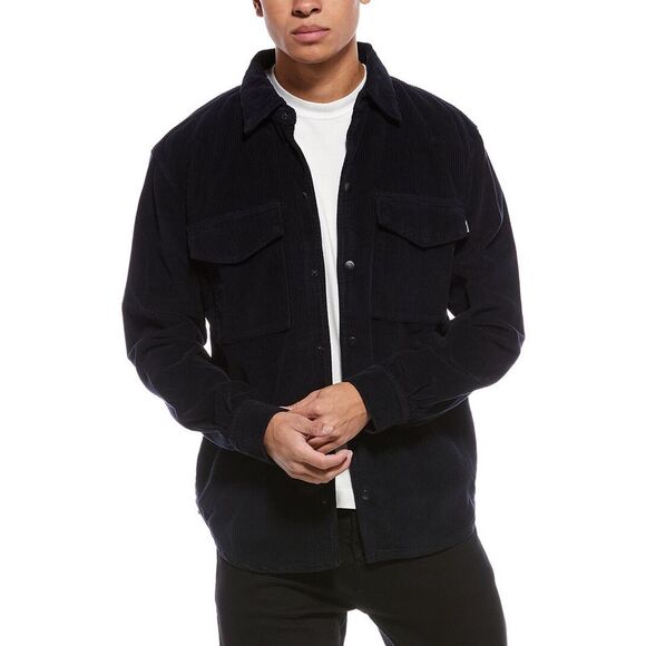 DL1961 | Shirts | Dl961 Mens Hudson Perry Corduroy Shirt Jacket Blue ...